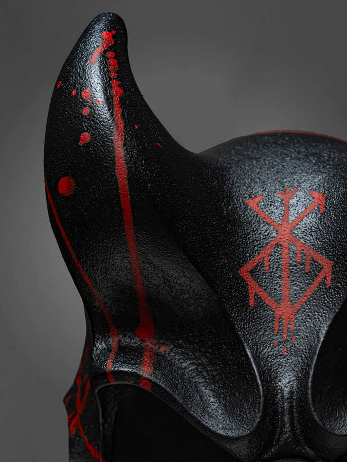 (SLAUGHTER TO PREVAIL) ALEX TERRIBLE MASK “GRIZZLY” (BERSERK BLACK ...
