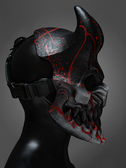 (SLAUGHTER TO PREVAIL) ALEX TERRIBLE MASK “GRIZZLY” (BERSERK BLACK ...