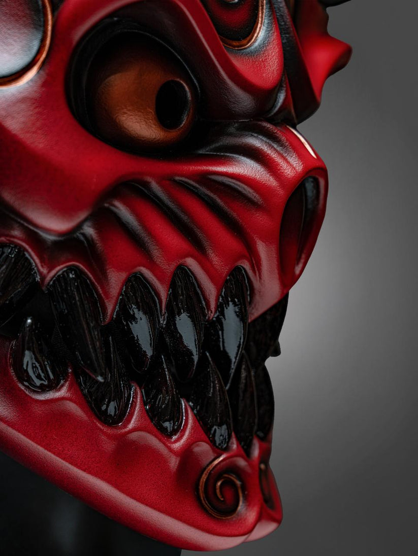 (SLAUGHTER TO PREVAIL) ALEX TERRIBLE MASK “ONI RED” – alexterrible