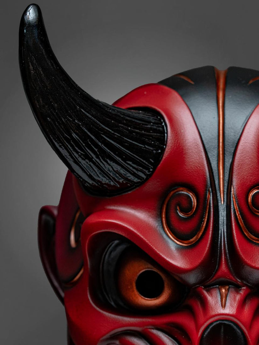 (SLAUGHTER TO PREVAIL) ALEX TERRIBLE MASK “ONI RED” – alexterrible