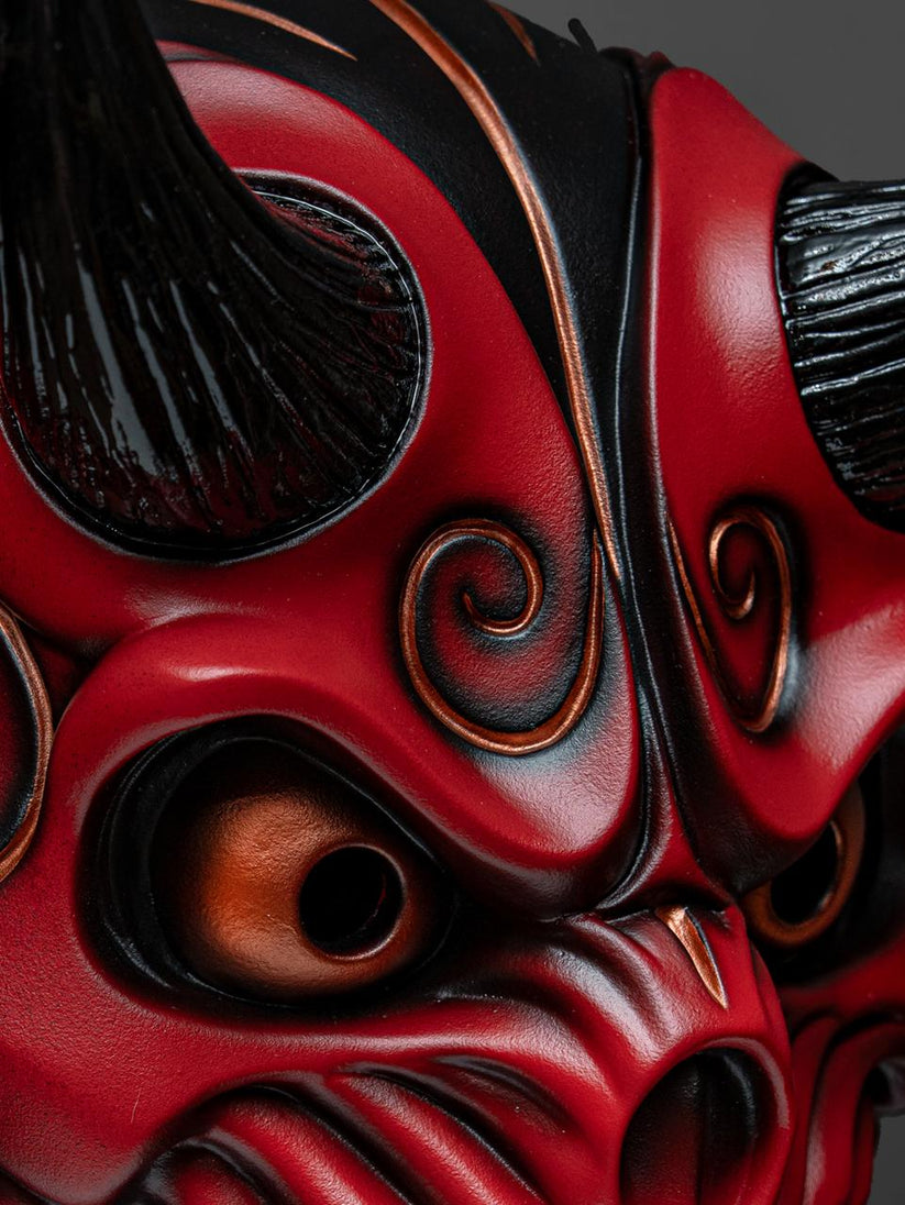 (SLAUGHTER TO PREVAIL) ALEX TERRIBLE MASK “ONI RED” – alexterrible