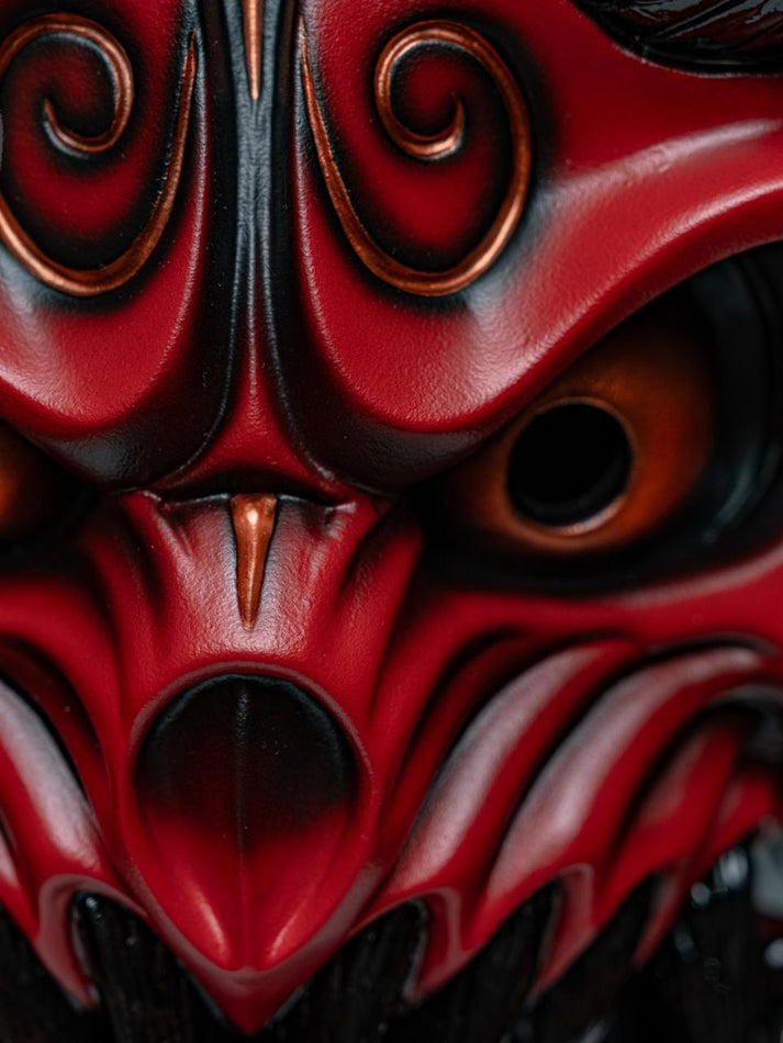 (SLAUGHTER TO PREVAIL) ALEX TERRIBLE MASK “ONI RED” – alexterrible