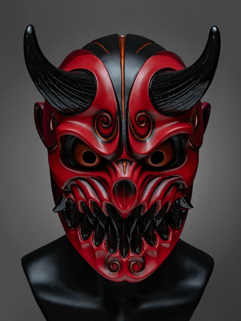 (SLAUGHTER TO PREVAIL) ALEX TERRIBLE MASK “ONI RED” – alexterrible